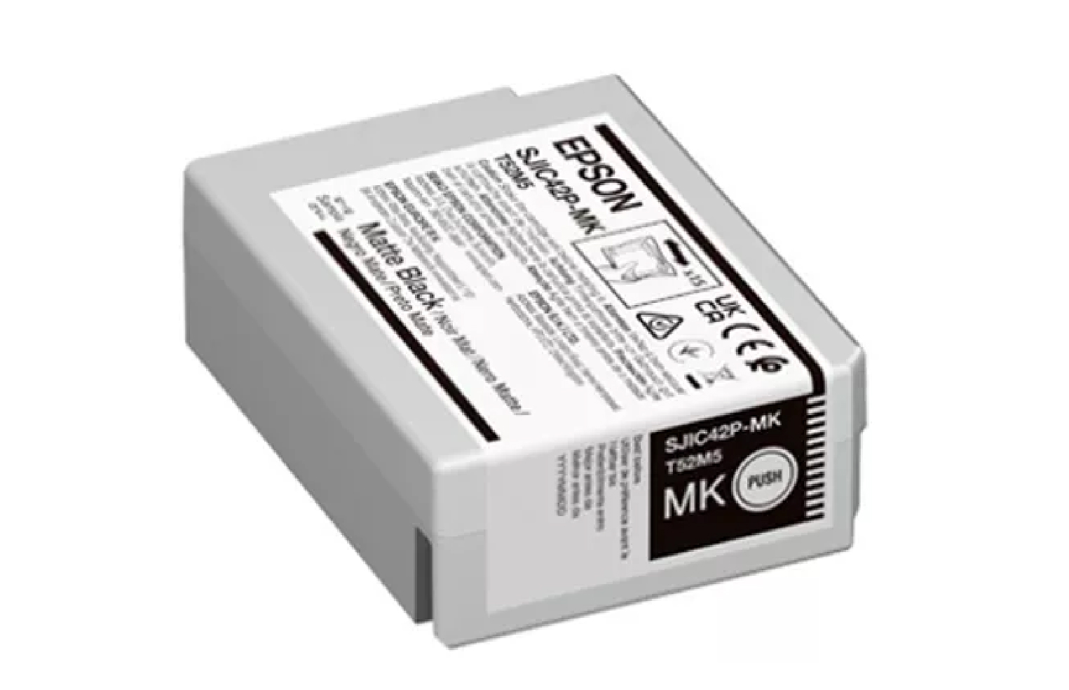 Black Epson C4000 Ink Cartridge Gloss - Magnum Materials - Labelling ...