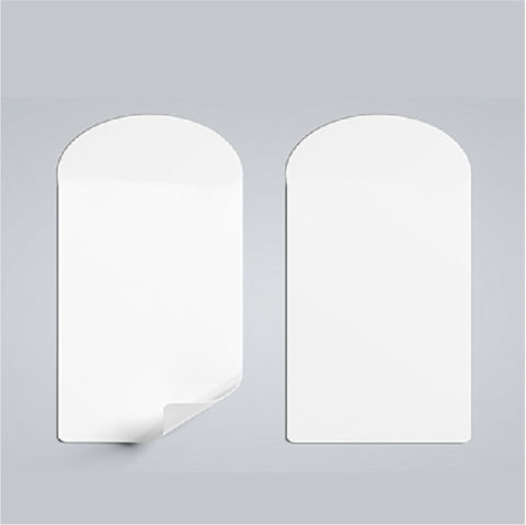 Arched Labels - Magnum Materials - Labelling Made Easy